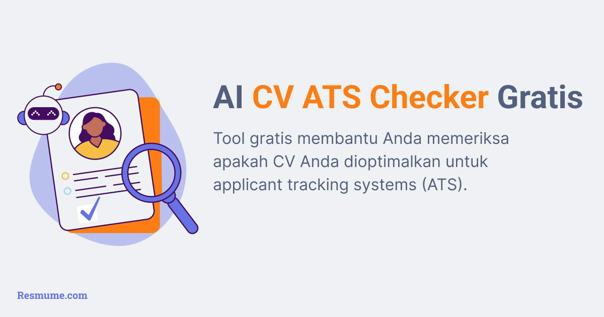 AI CV ATS Checker Gratis | Resmume.com